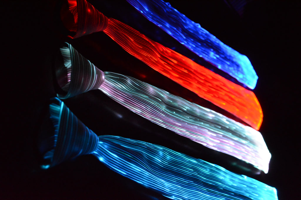 Fiber Optic Illuminated Tie – TrYptiX